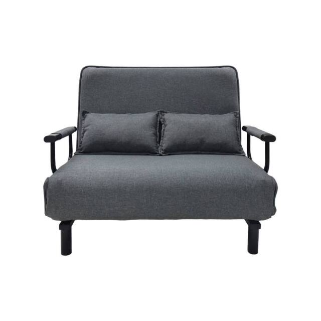 Alivio 2-In-1 Double Folding Sofa Bed 6-Level Adjustable Backrest in ...