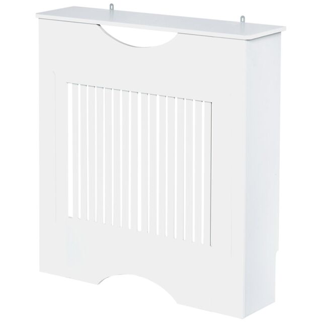 Radiator Cover Heater Cabinet Slatted Worktop Painted MDF by Debenhams ...