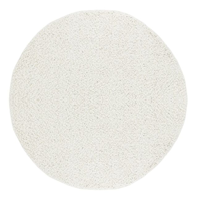 LILLY Shaggy Solid Color Plush Pile Dark Brown Area Rug 80 x 150 cm by ...