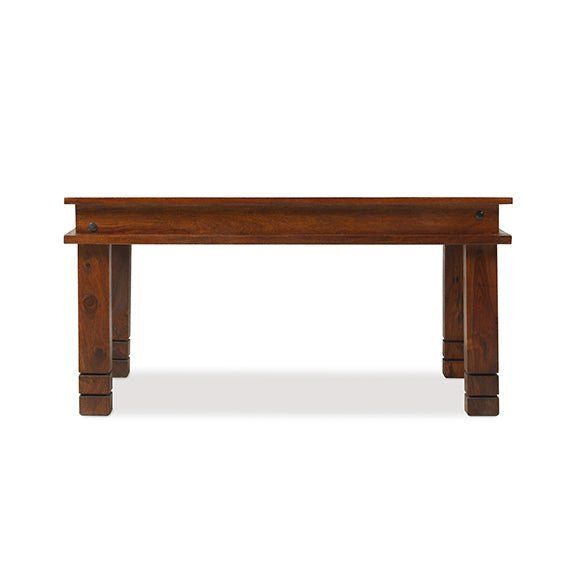 Jaipur Sheesham Chunky Coffee Table 60cm Wide by Debenhams | ufurnish.com