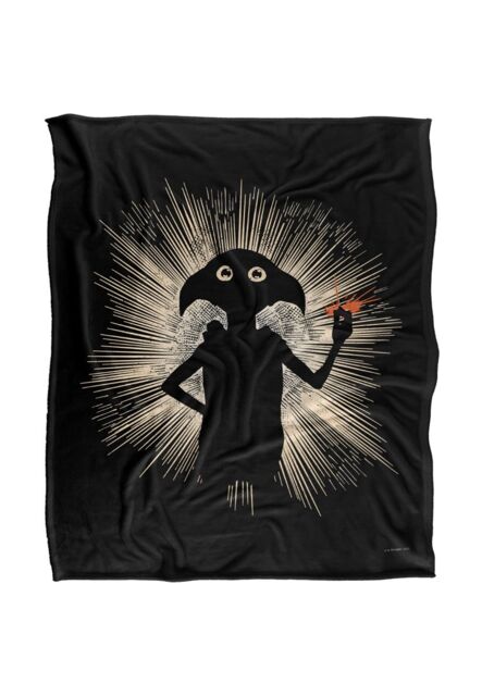 Harry Potter Dobby Snapping Blanket 152 x 127 cm by Debenhams ...