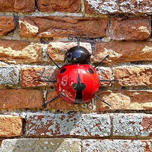 Ladybird Metal Wall Art For Garden Decorations by Debenhams | ufurnish.com