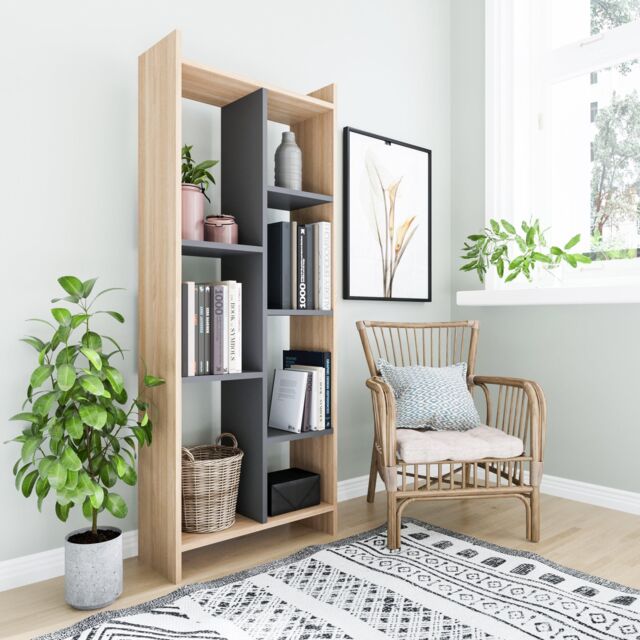 Eden 7-tier Bookcase Bookshelf by Debenhams | ufurnish.com