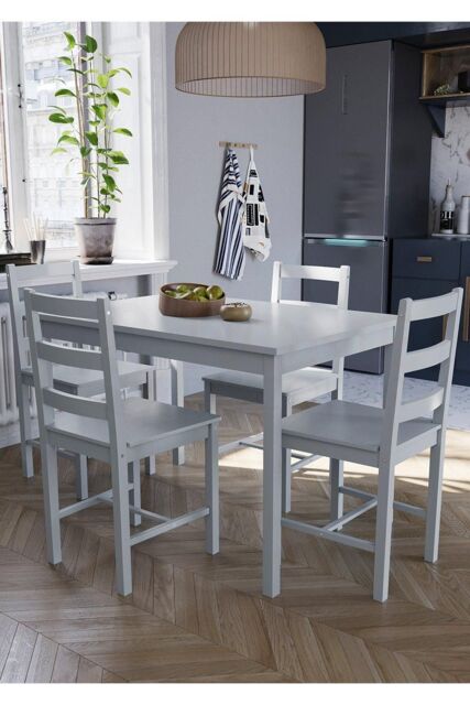 Home Discount Vida Designs Yorkshire 4 Seater Dining Set Kitchen ...