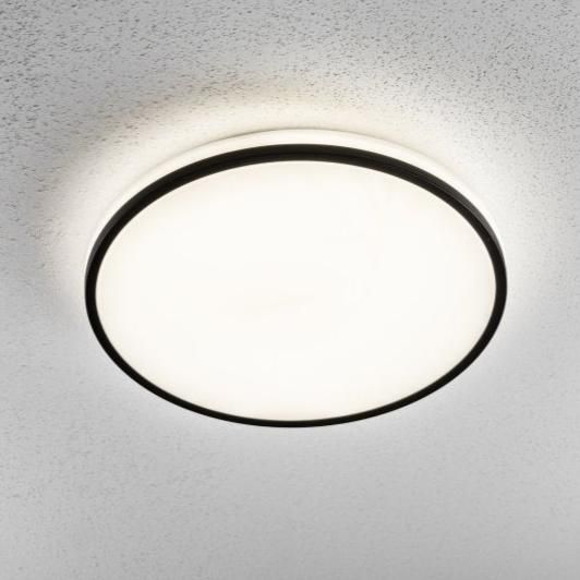 CGC Lighting Tula Black Trim LED Surface Mount Ceiling Light Bulkhead ...