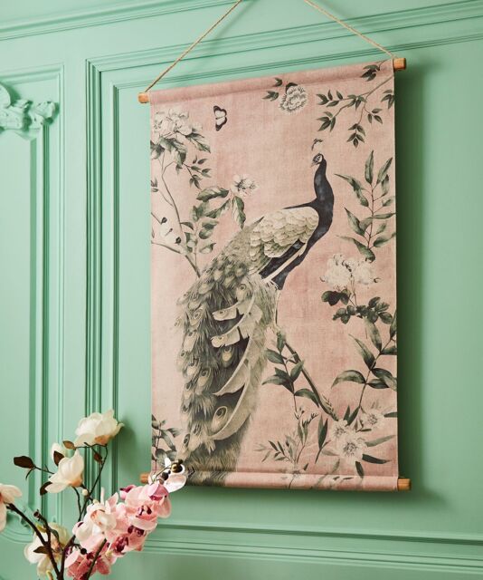 Peacock Scroll Wall Hanging by Debenhams | ufurnish.com