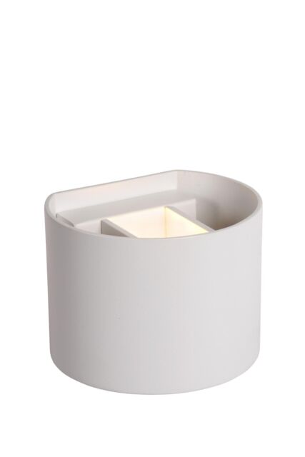 Lucide 'XIO' Stylish Dimmable Indoor Adjustable Up Down Cube Wall Light ...
