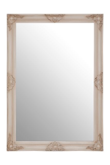 Orsina Arris Antonio White Wall Mirror by Debenhams | ufurnish.com