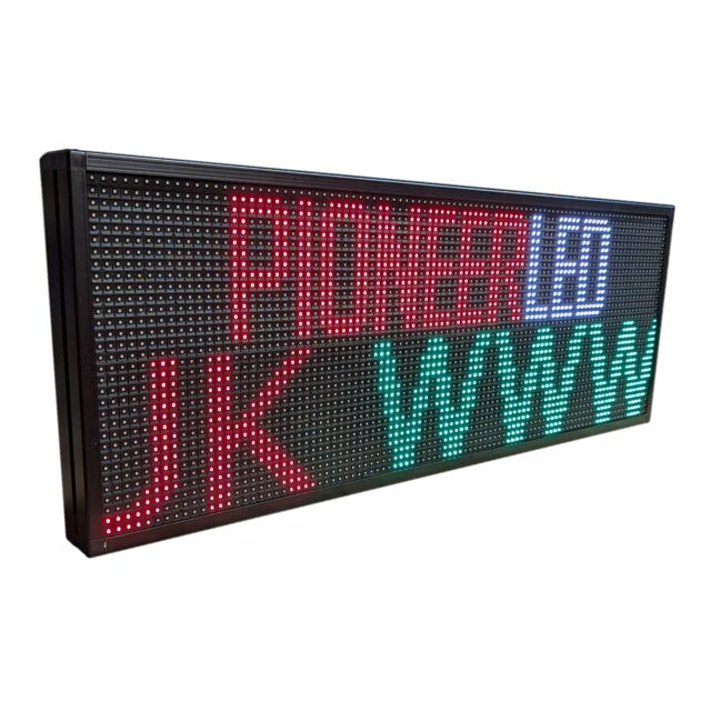 PioneerLED Programmable LED Scrolling Sign P10 163x35cm Indoor - Size ...