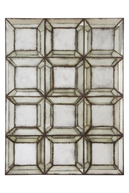 Riza Medium Multi Box Design Wall Mirror by Debenhams | ufurnish.com