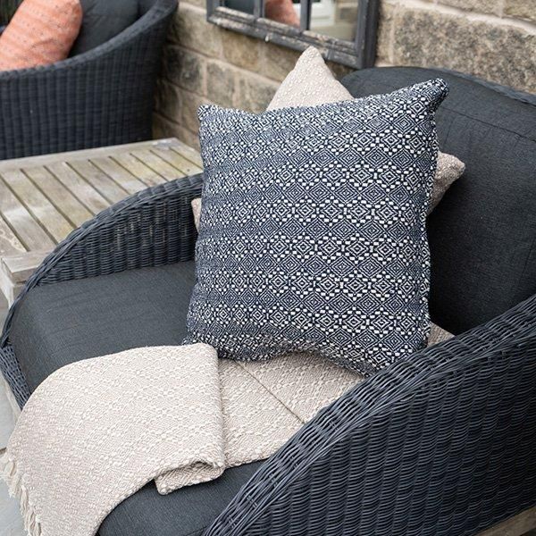 Textured Woven Moroccan Style Throw in Taupe by Debenhams | ufurnish.com