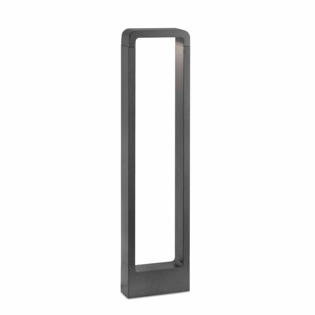 Das LED Outdoor Bollard Light Dark Grey IP54 by Debenhams | ufurnish.com
