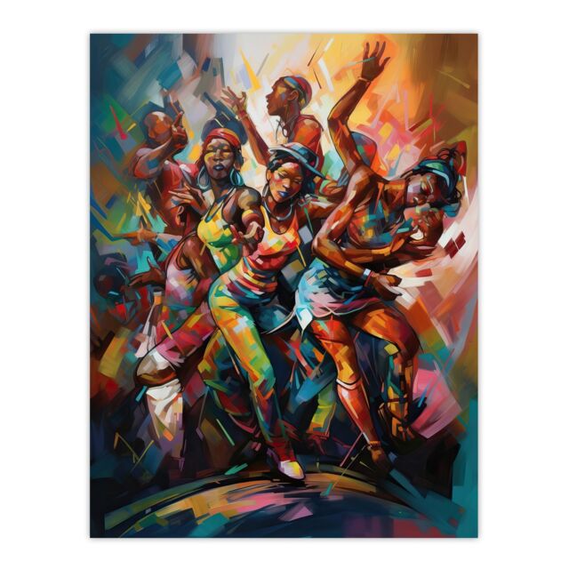 Artery8 Wall Art Print Reggaeton Urban Street Dance Hip Hop Reggae ...