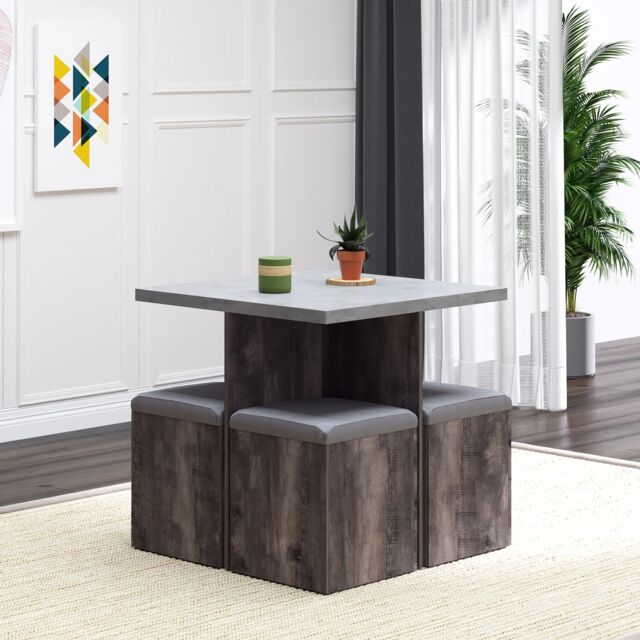 Space Saving Dining Set by Debenhams | ufurnish.com