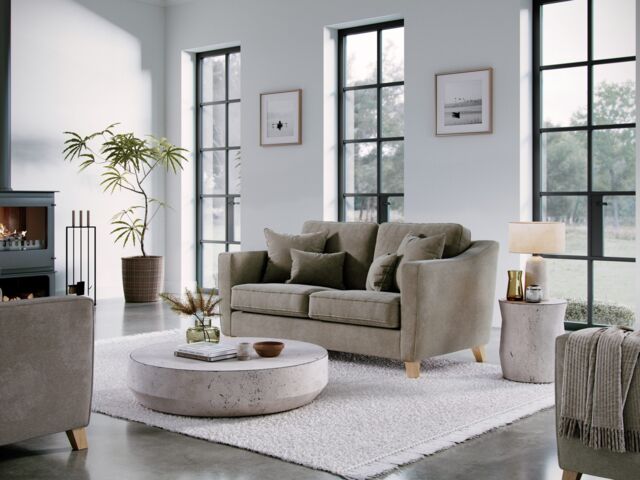 The Great Sofa Company Jackson Small Sofa City Fossil in Beige by ...