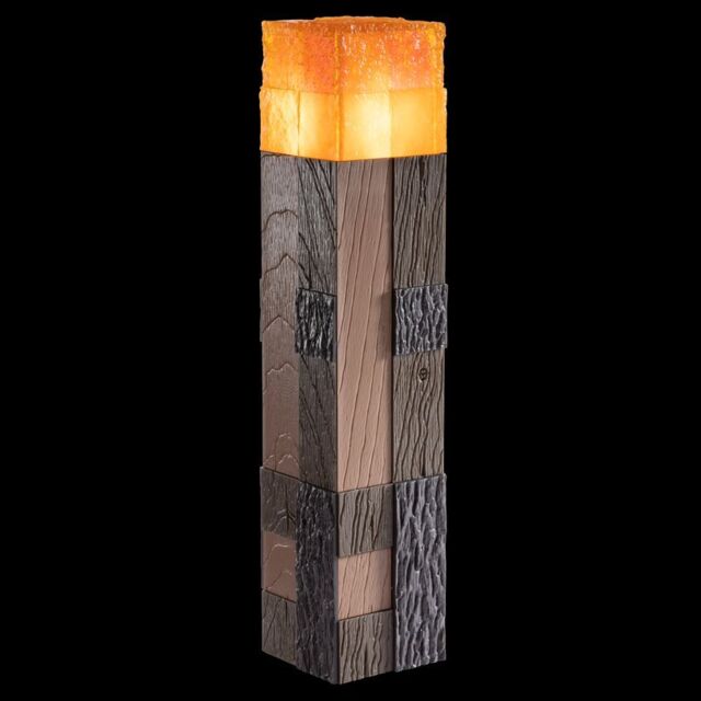 Minecraft Torch Replica with LED - Wall-Mountable Collector's Light by ...