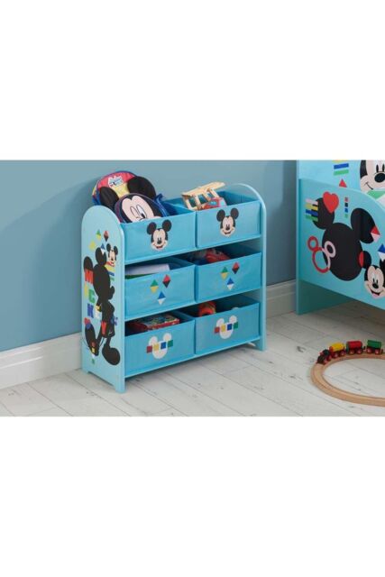 Official Disney Mickey Mouse Childs Storage Unit Bookcase by Debenhams ...