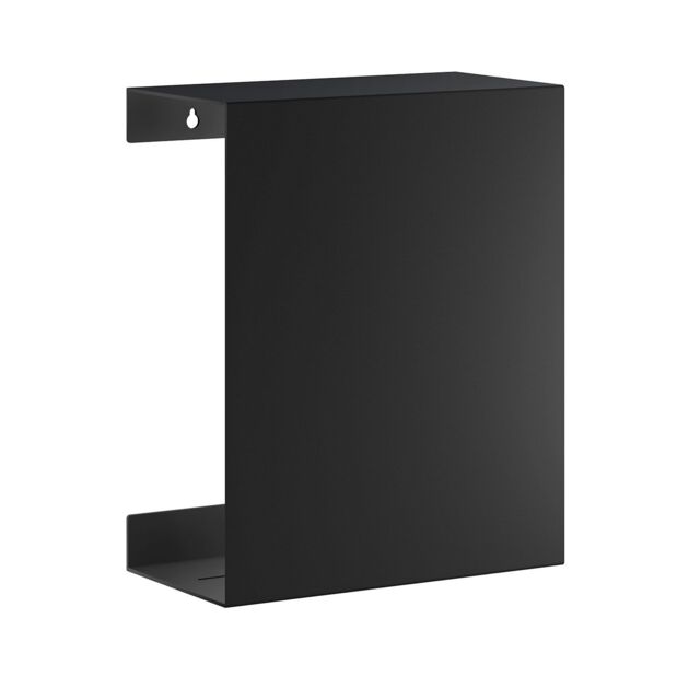 Black Wall Mounted Shelf Cubby for Shower or Bathroom Aluminium by ...