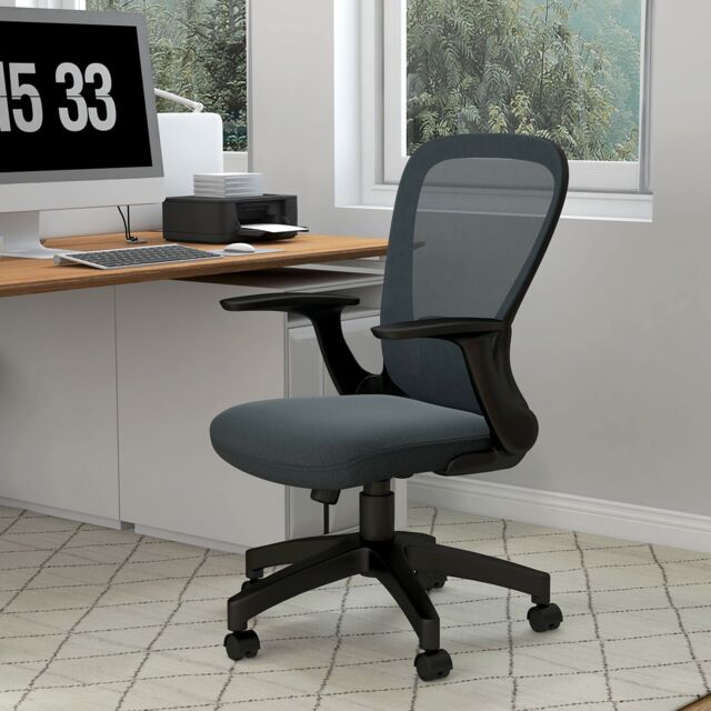 VINSETTO Ergonomic Mesh Office Chair with Adjustable Arm Lumbar Back ...