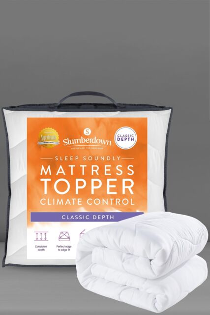 Sleep Soundly Climate Control 2.5cm Mattress Topper by Debenhams ...