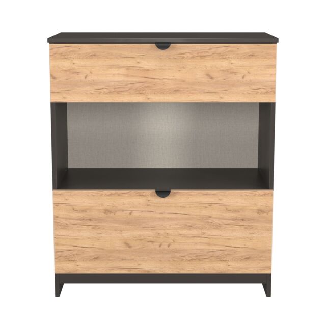 Norway 2 Drawer Deep Chest with shelf (Ready Assembled) by Debenhams ...