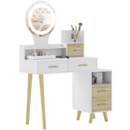 Lynton Small 2 Drawer Dressing Table by Dunelm ufurnish