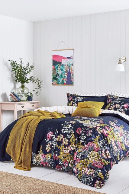 'Cambridge Floral' Cotton Duvet Cover Set by Debenhams | ufurnish.com