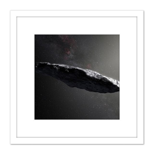 Space ESO Eso1737e Interstellar Asteroid Oumuamua 8X8 Inch Square ...
