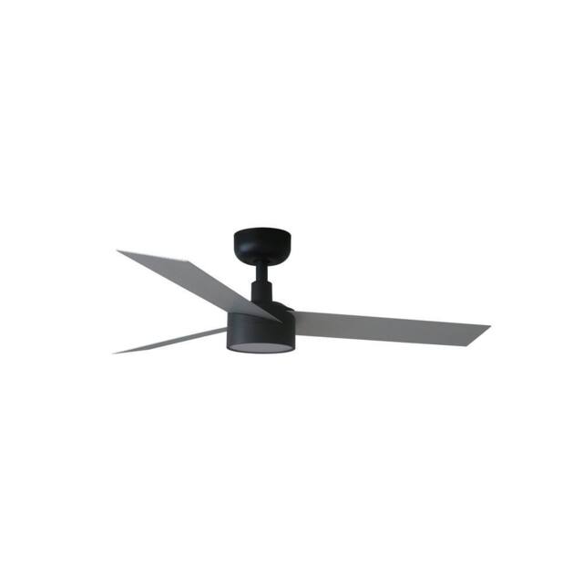 Netlighting Cruiser Small 3 Blade Ceiling Fan Black Aluminium Light ...