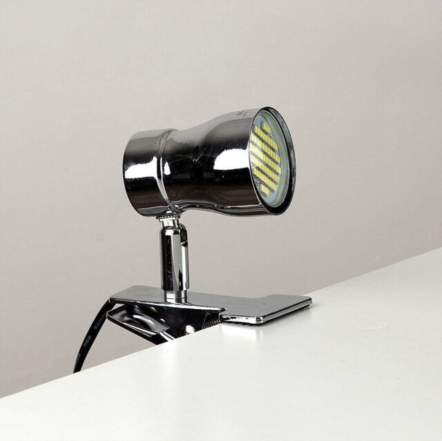 Clip-On Adjustable Spotlight Silver Clip Spotlight by Debenhams ...