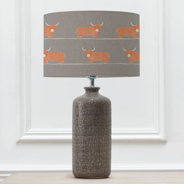 Inopia Lamp With Dougal Eva Lampshade by Debenhams | ufurnish.com