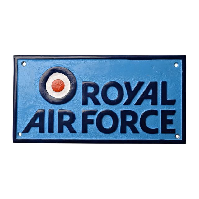 RAF Cast Aluminium Plaque - Royal Air Force by Debenhams | ufurnish.com