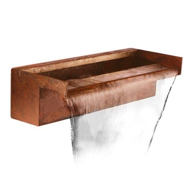 Rear Supply Corten Steel Waterfall Blade Cascade 60cm by Debenhams ...