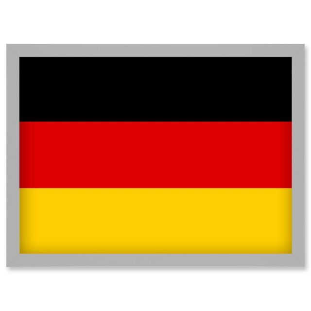 Germany National Flag Vexillology World Flags Country Region Poster ...