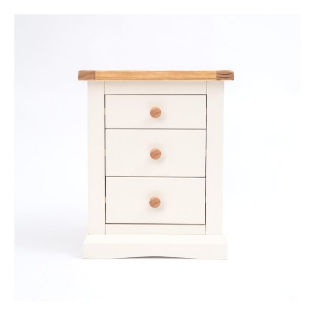 Castelli 3 Drawer Bedside Table by Debenhams | ufurnish.com