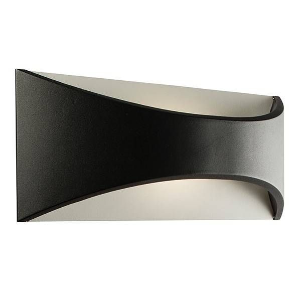 Netlighting Vulcan Integrated LED 1 Light Outdoor Up Down Wall Light ...
