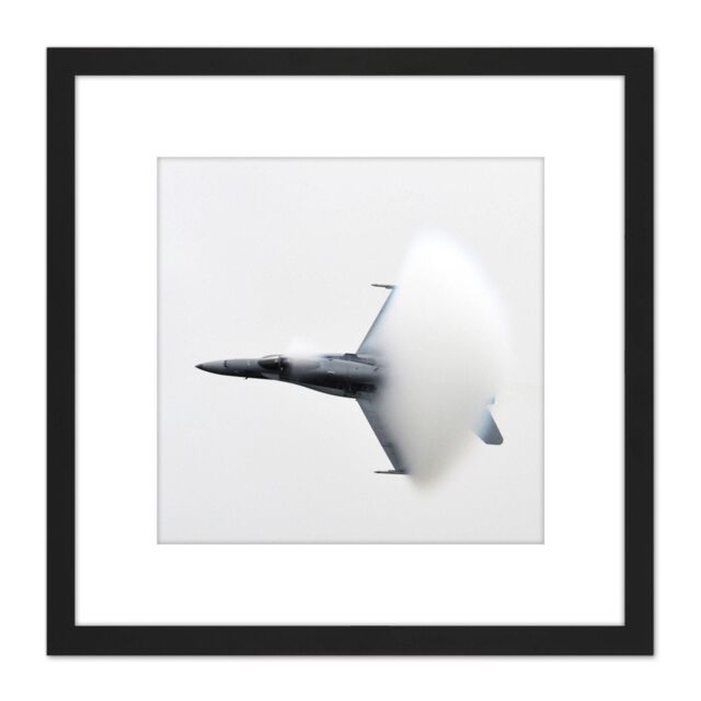 Military USA Navy FA-18 Hornet Aircraft Fighter Jet Photo 8X8 Inch ...