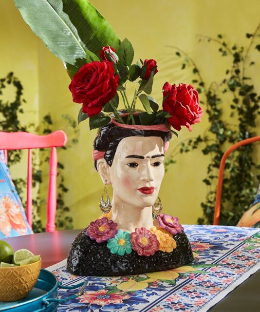 Frida Kahlo Statement Floral Vase by Debenhams | ufurnish.com