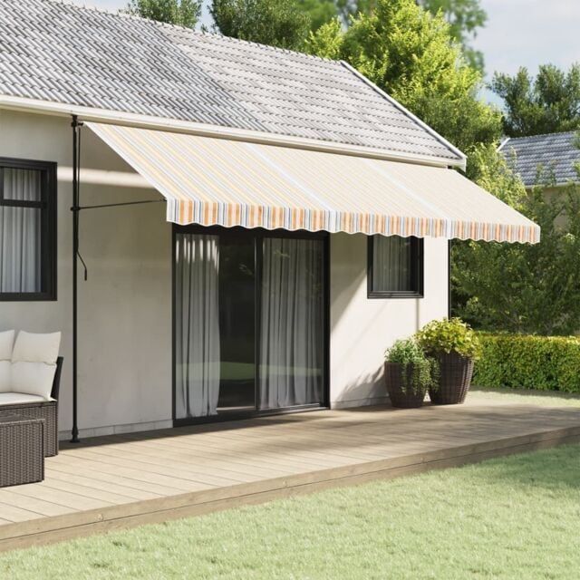 Replacement Fabric for Awning Multicolour Stripe 5x3 m by Debenhams ...