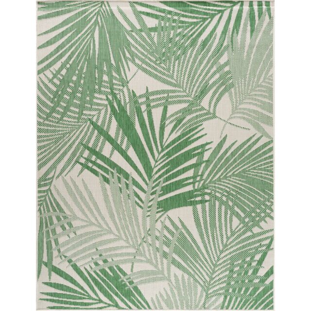 LENNIE In- & Outdoor Coastal Forest Green Area Rug 120 x 170 cm by ...
