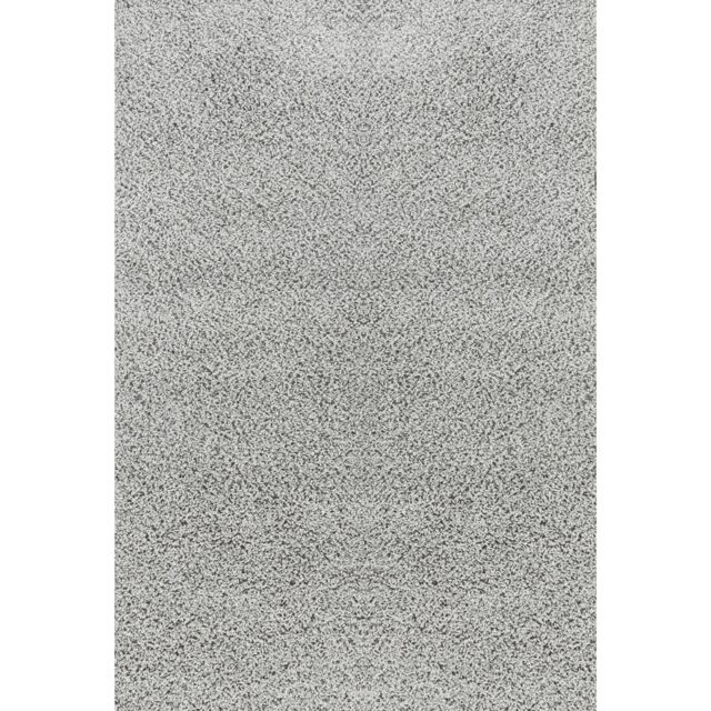 LILLY Shaggy Solid Color Plush Pile Dark Brown Area Rug 80 x 150 cm by ...