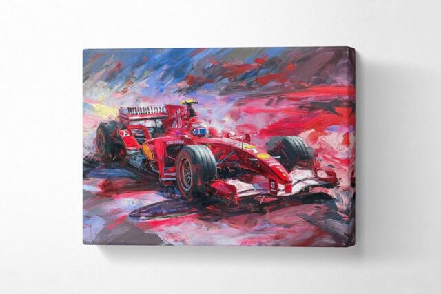 Formular One Race Car Canvas Print by Debenhams | ufurnish.com
