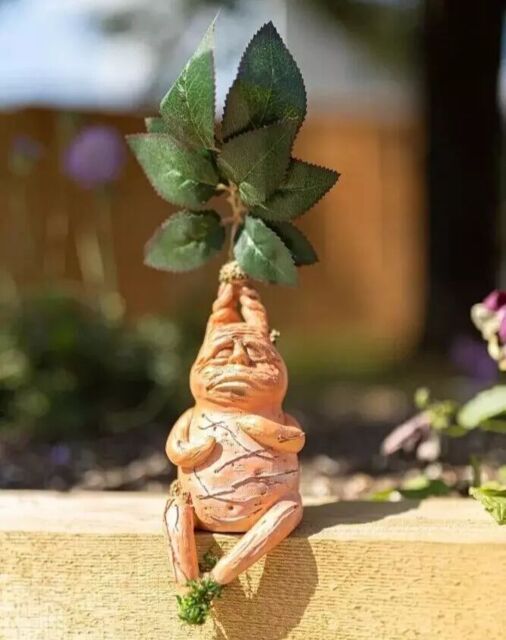Sitting Mandrake Resin Garden Statue by Debenhams | ufurnish.com