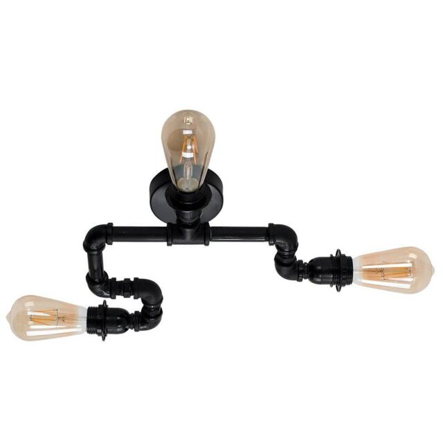 Luiggi 3 Way Black Ceiling Bar Light by Debenhams | uFurnish.com
