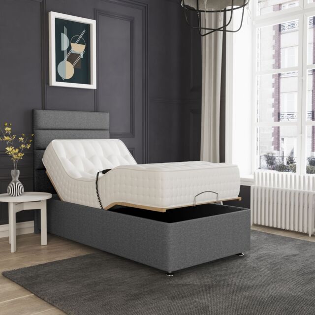 Electric Adjustable Bed with Premium Pocket Sprung Support by Debenhams ...