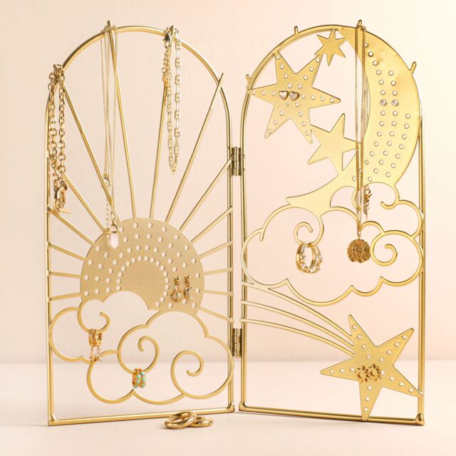 Celestial Metal Folding Jewellery Stand by Debenhams | ufurnish.com
