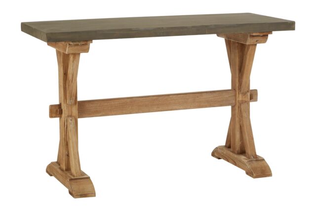Traditional Wooden Console Table, Rustic Console Table, Wood Console ...