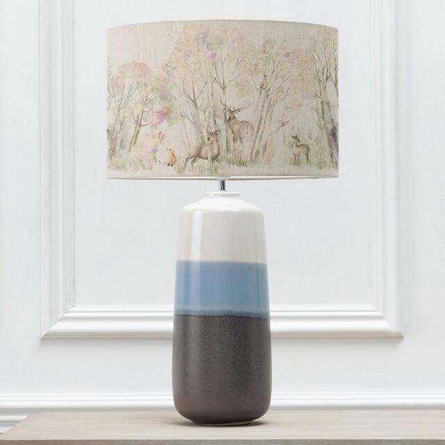 Nama Lamp With Enchanted Forest Eva Lampshade by Debenhams | ufurnish.com