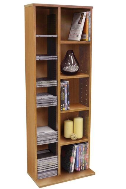 'Claremont' - 219 Cd / 56 Dvd Blu-ray Video Multimedia Storage Unit ...
