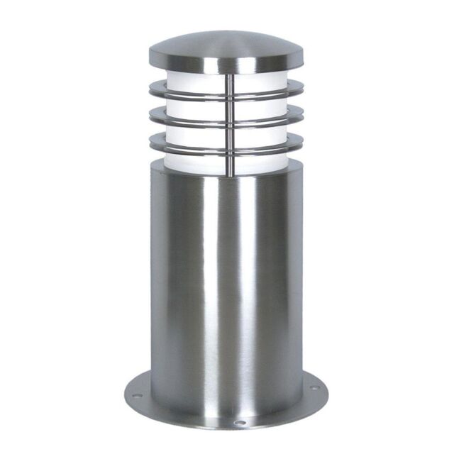 Sandbanks 1 Light Outdoor Mini Bollard Light Stainless Steel IP44 E27 ...